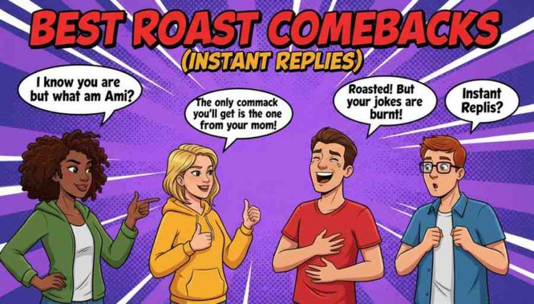 150+ Best Roasts For 2026 Funny, Clever & Savage One-Liners