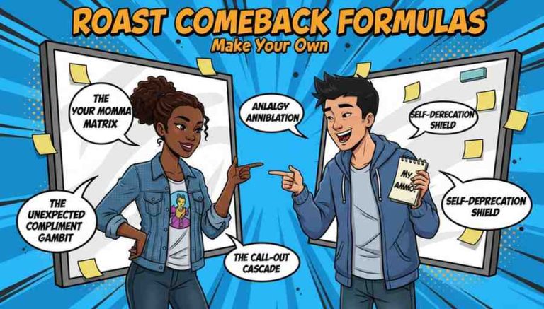 150+ Best Roasts For 2026 Funny, Clever & Savage One-Liners